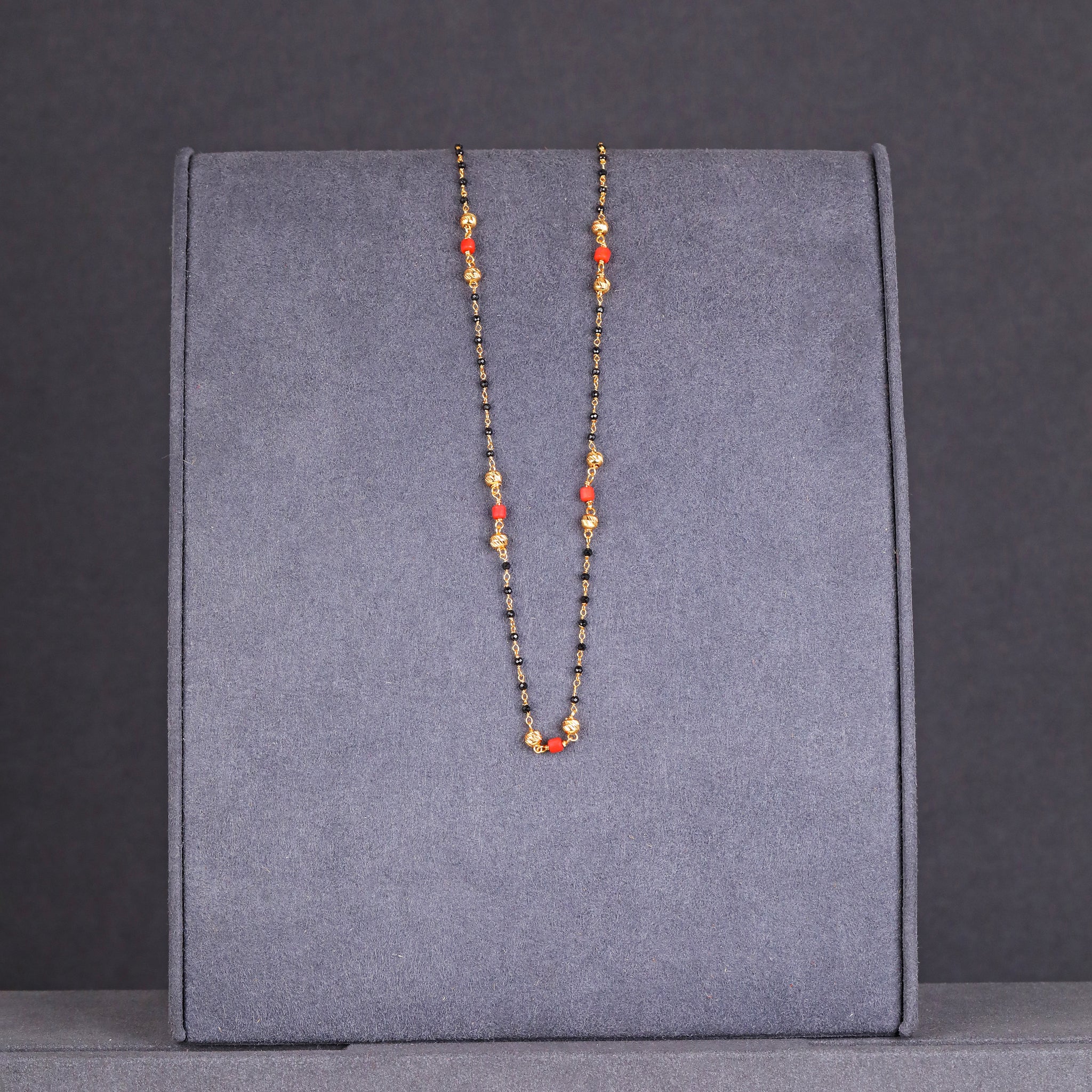 Sutra Ember Bead Mangalsutra