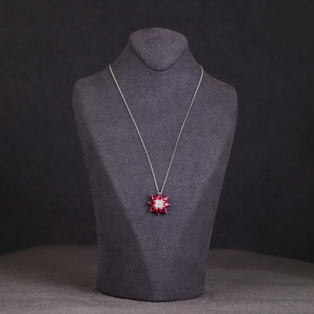 Rosé Burst Pendant